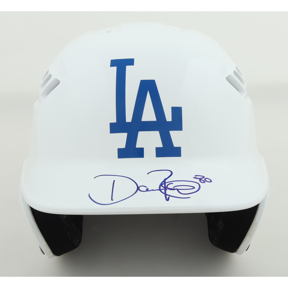 Dave Roberts Signed Dodgers Authentic Full-Size Batting Helmet (PSA ...