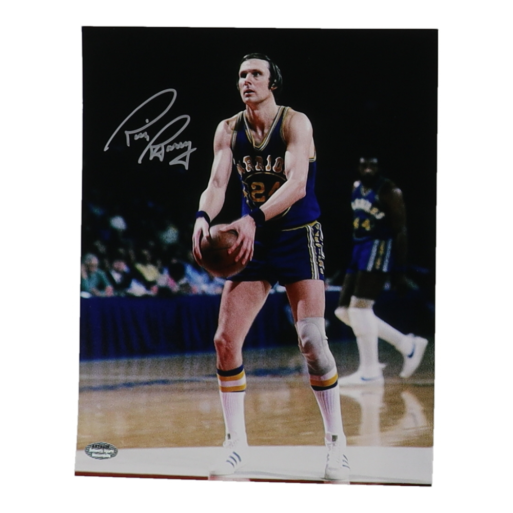 Rick Barry Signed Warriors 8x10 Photo (Schwartz) | Pristine Auction