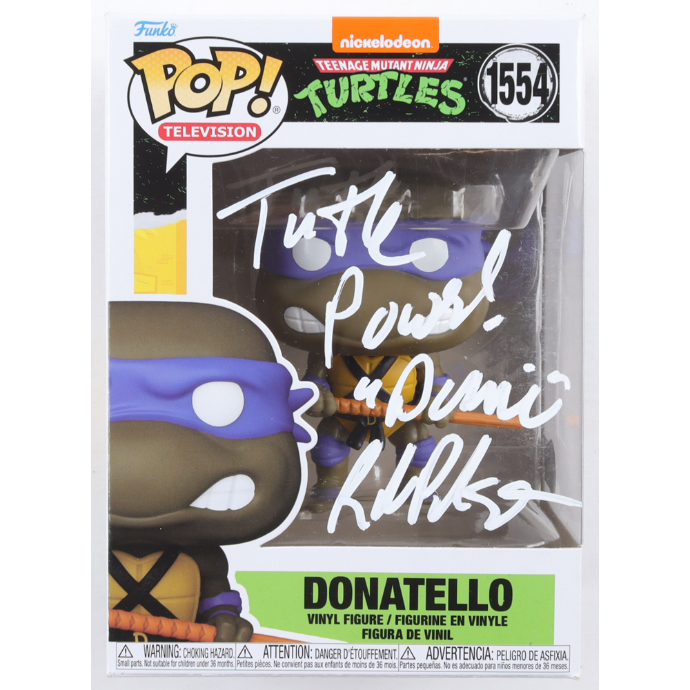 Rob Paulsen Signed "Teenage Mutant Ninja Turtles" #1554 Donatello Funko ...