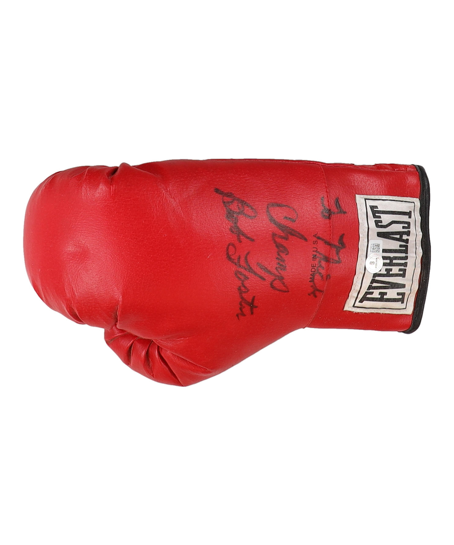 Bob Foster Signed Everlast Boxing Glove Inscribed "Champ" (Beckett ...