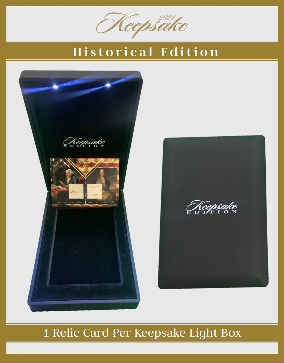 2024 Keepsake Historical Edition (5) Box Case | Pristine Auction