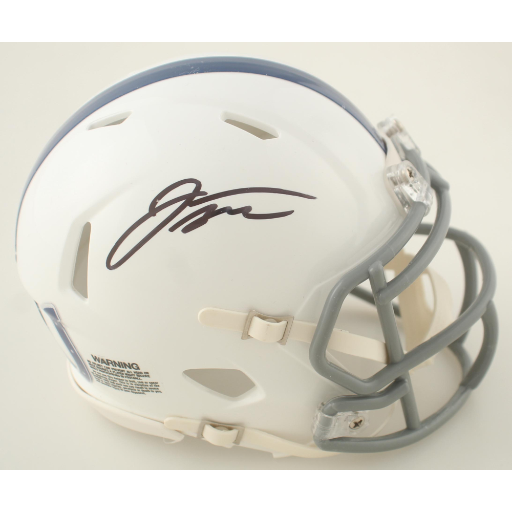 Jonathan Taylor Signed Colts Speed Mini Helmet (Fanatics) | Pristine ...