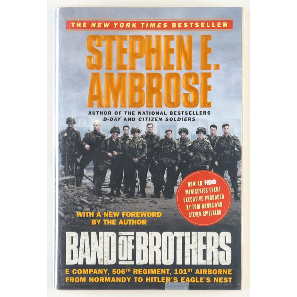 "Band of Brothers" Hardcover Book Signed By (7) with Al Mampre, Donald ...
