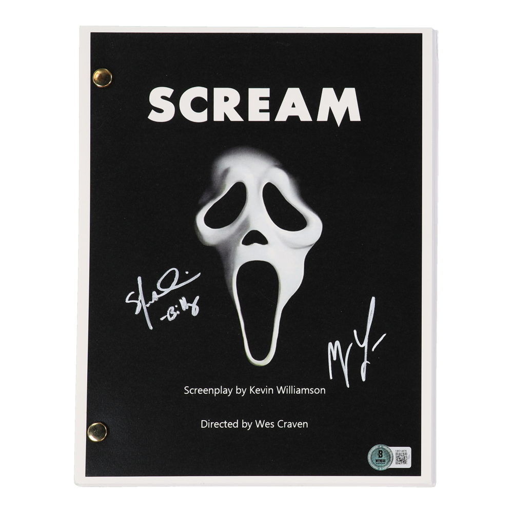 Skeet Ulrich & Matthew Lillard Signed "Scream" Movie Script Inscribed ...