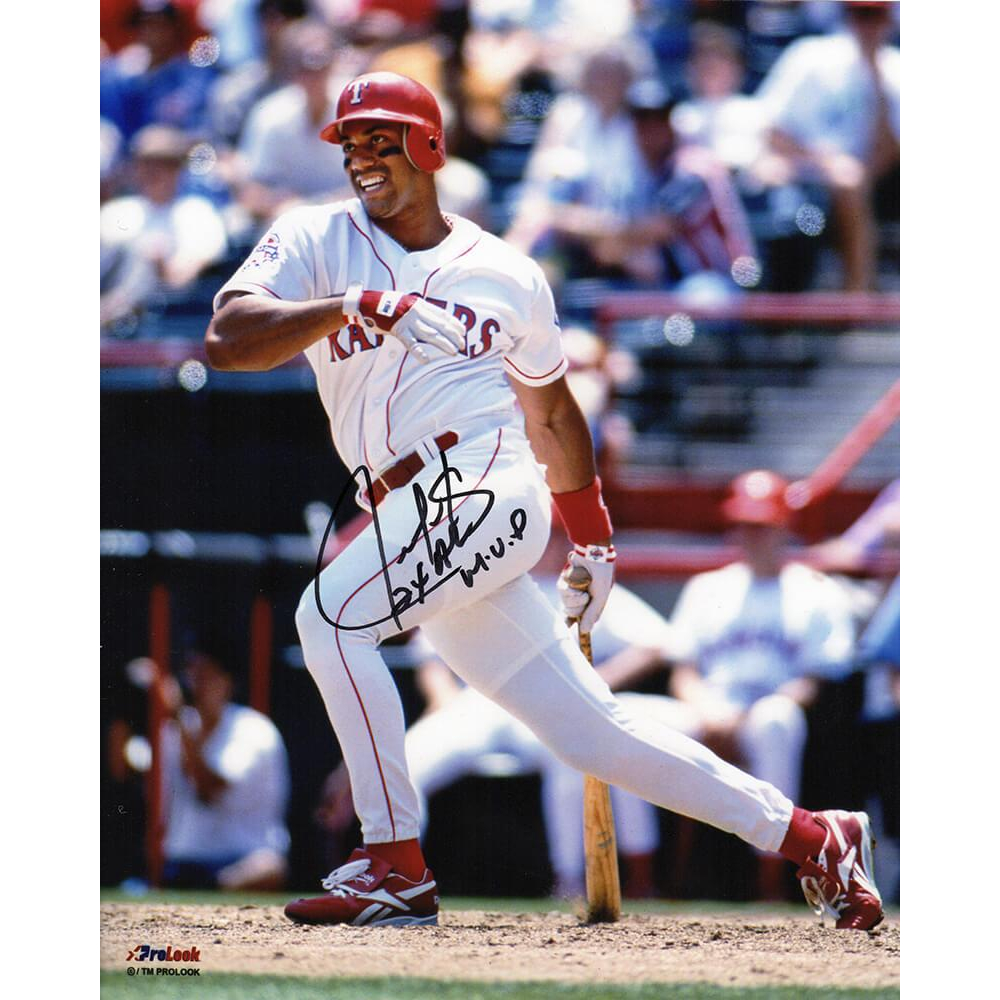 Juan González Signed Rangers 8x10 Photo Inscribed "2x AL MVP" (Schwartz ...