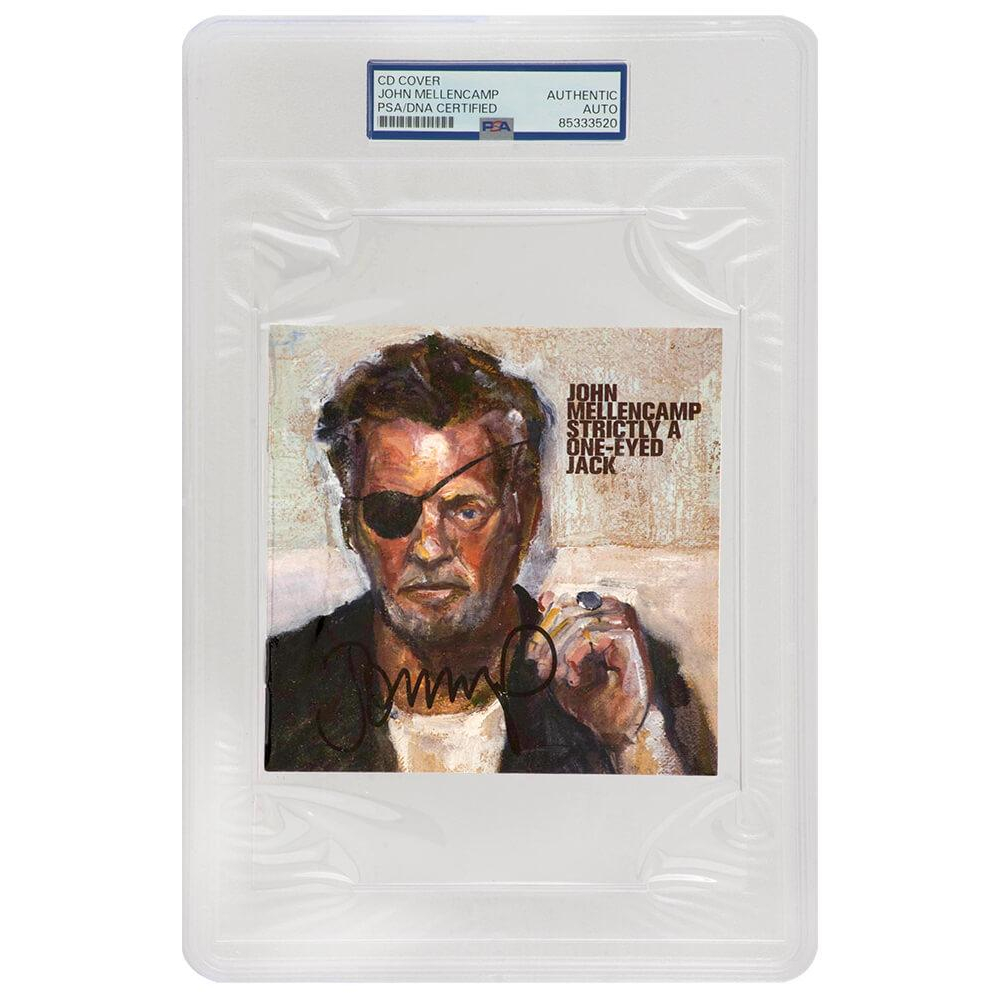 John Mellencamp Signed "Strictly A One-Eyed Jack" CD Insert (PSA ...