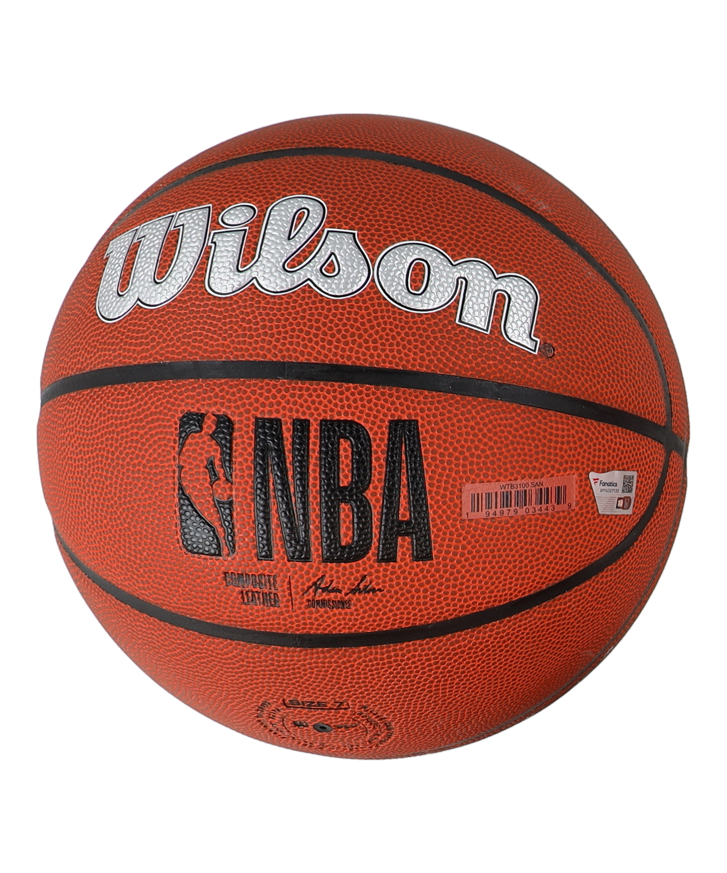Victor Wembanyama Signed Spurs Logo NBA Basketball Inscribed "2023 #1 ...