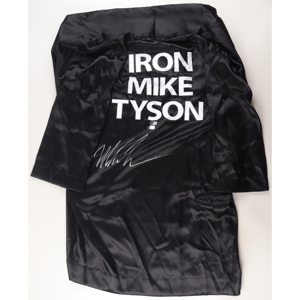 Mike Tyson Signed Boxing Robe (Beckett & Tyson) | Pristine Auction