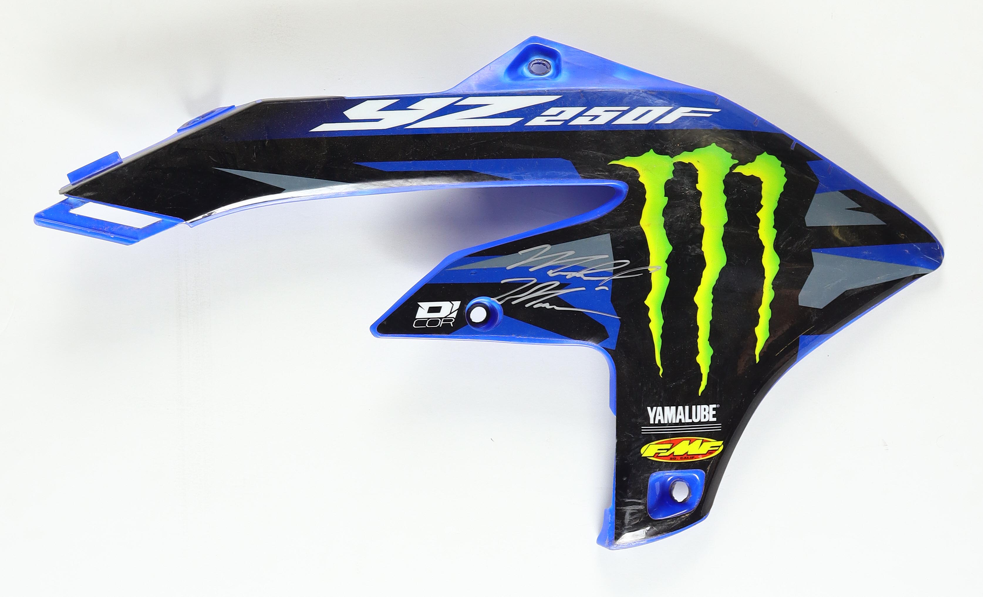 Michael Mosiman Signed Race Used Bike Side Shroud | Star Racing ...