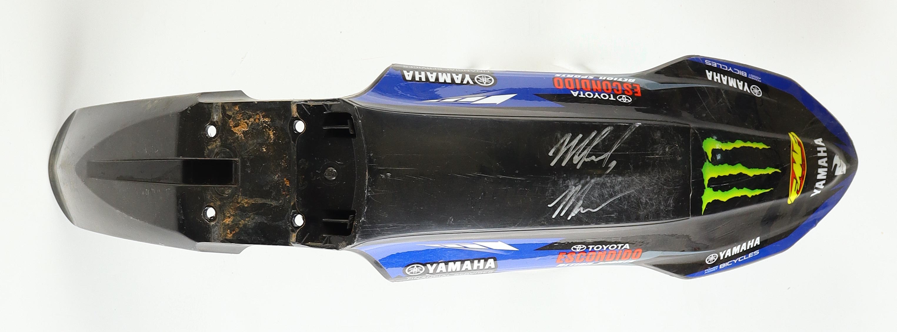 Michael Mosiman Signed Race Used Bike Nose | Ironman Race | Star Racing ...