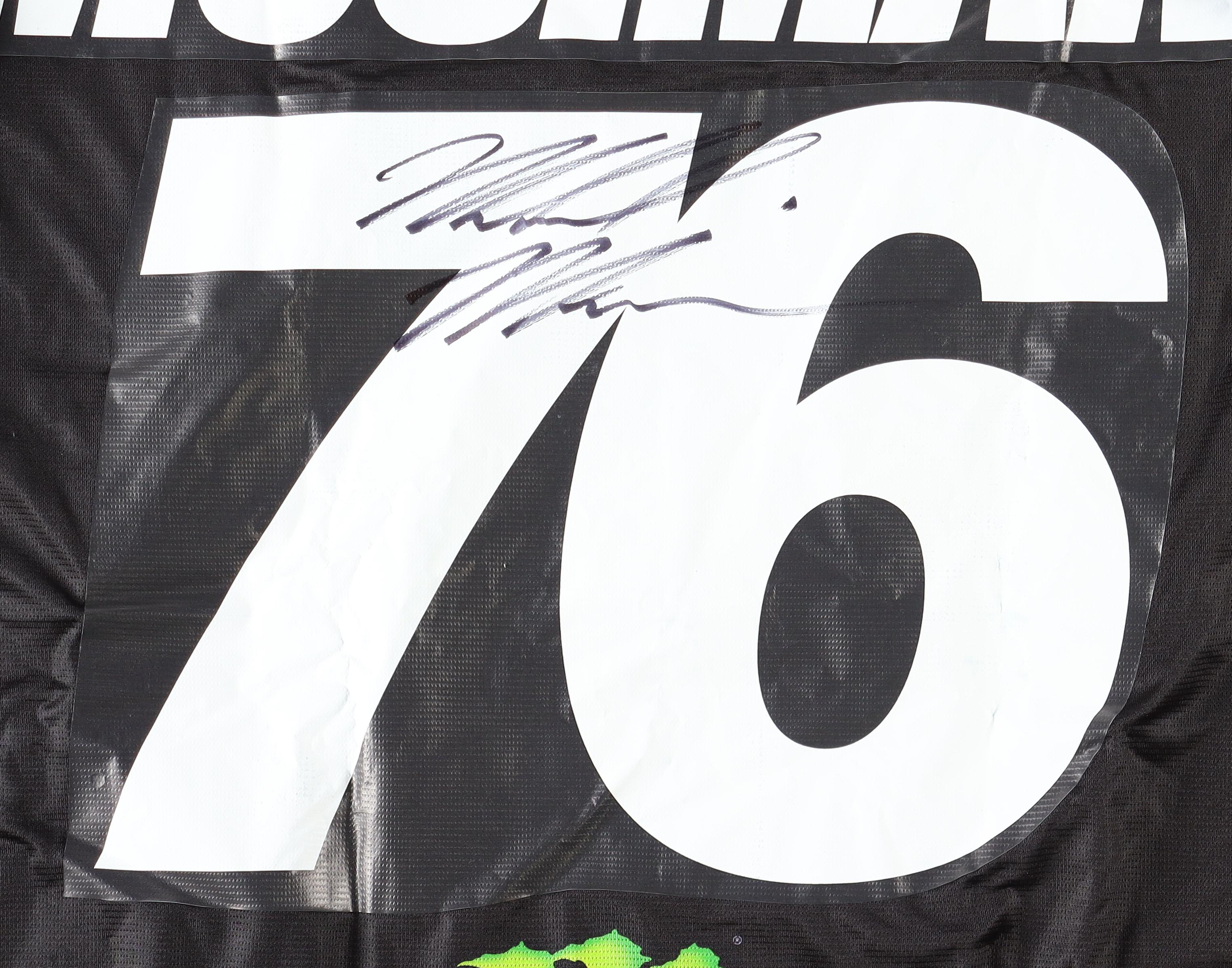 Michael Mosiman Signed Race Used Jersey | Star Racing Exclusive Auction ...