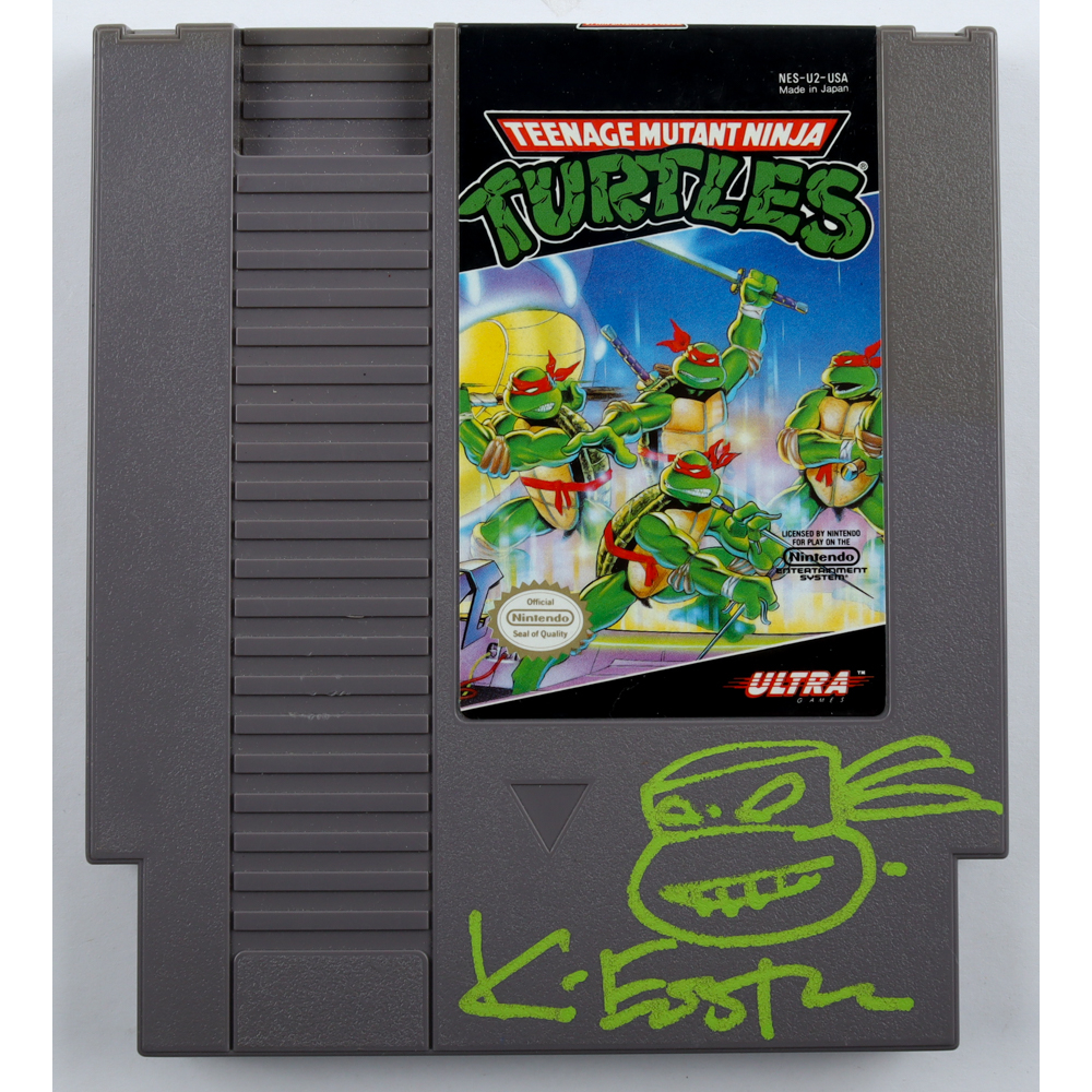 Kevin Eastman Signed Original 1985 "Teenage Mutant Ninja Turtles" NES ...