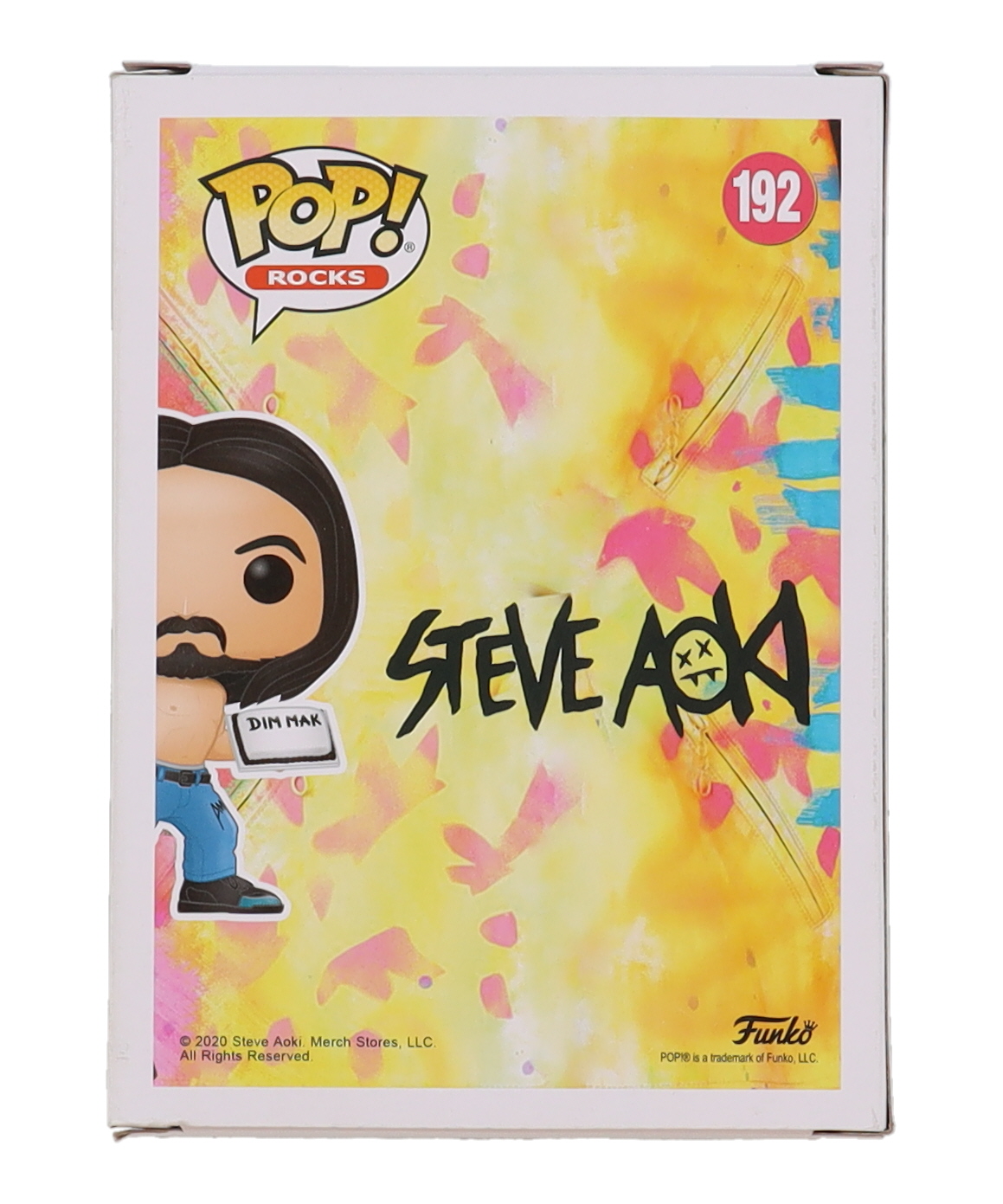 Steve Aoki Signed "Steve Aoki" #192 Funko Pop! Vinyl Figure (PSA ...