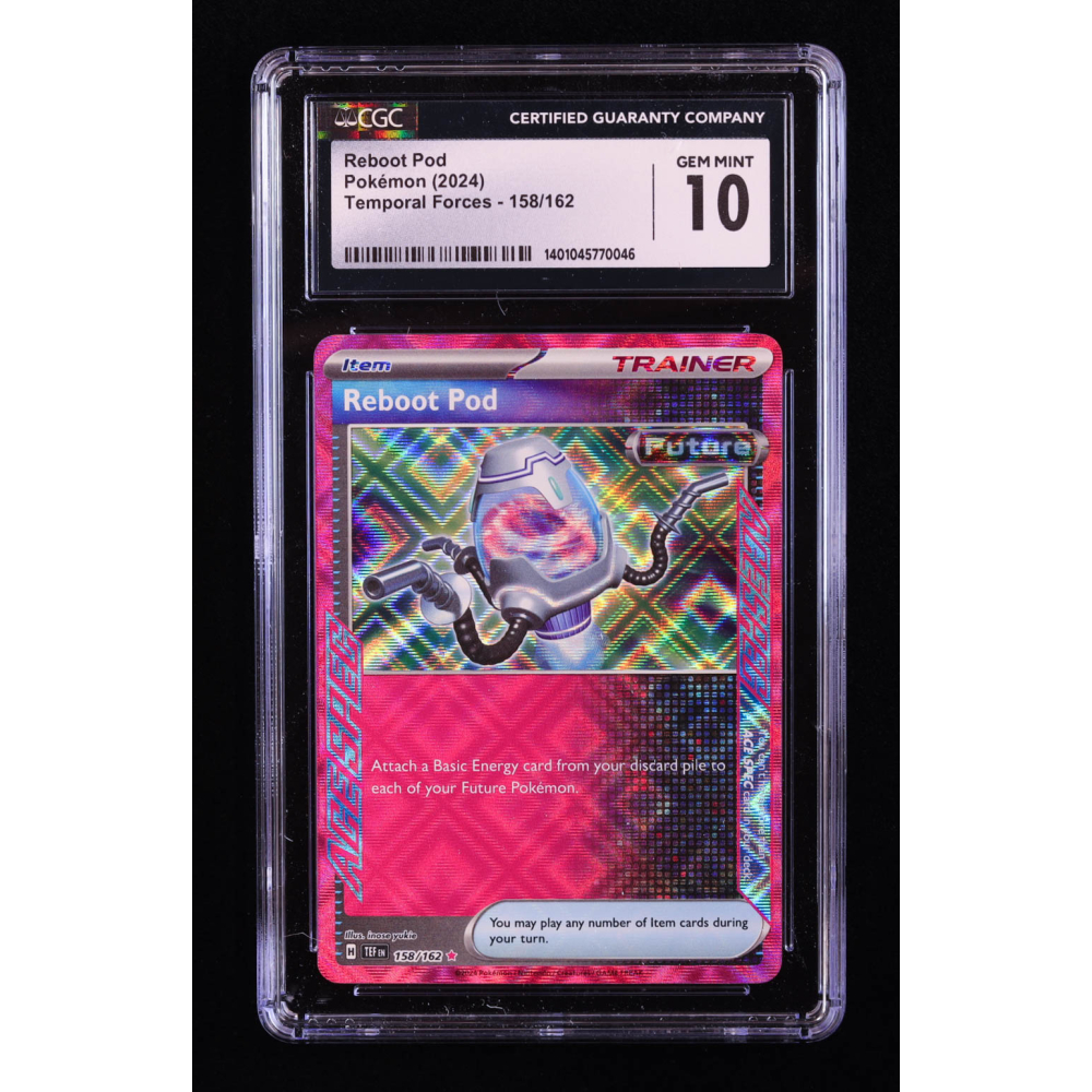 Reboot Pod 2024 Pokemon Scarlet and Violet Temporal Forces #158 ACE ...