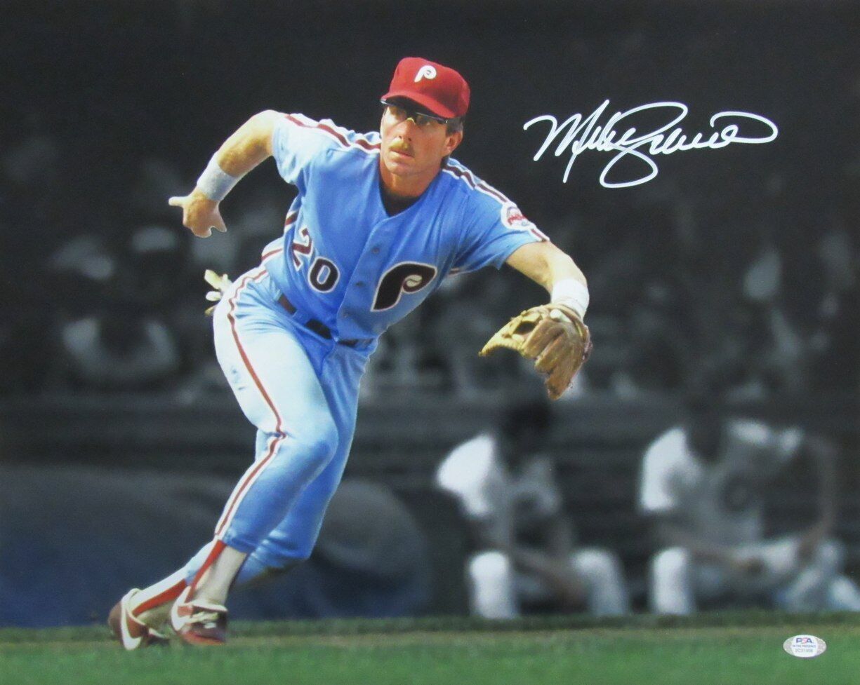 Mike Schmidt Signed Phillies 16x20 Photo (PSA) | Pristine Auction