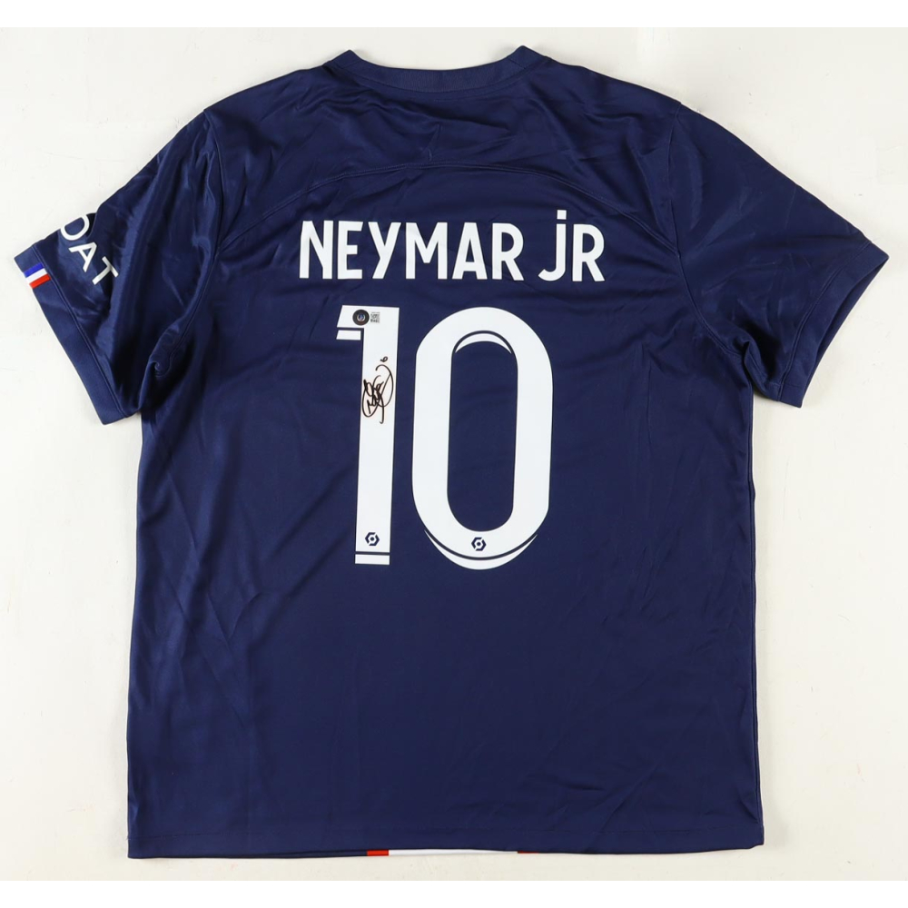 Neymar Signed Paris Saint-Germain F.C. Nike Jersey (Beckett) | Pristine ...