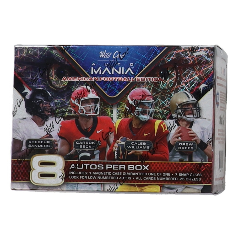 2024 Wild Card Auto Mania American Football Hobby Box | Pristine Auction