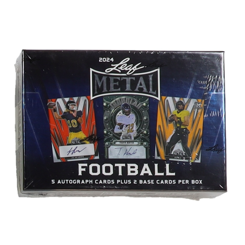 2024 Leaf Metal Football Hobby Box | Pristine Auction