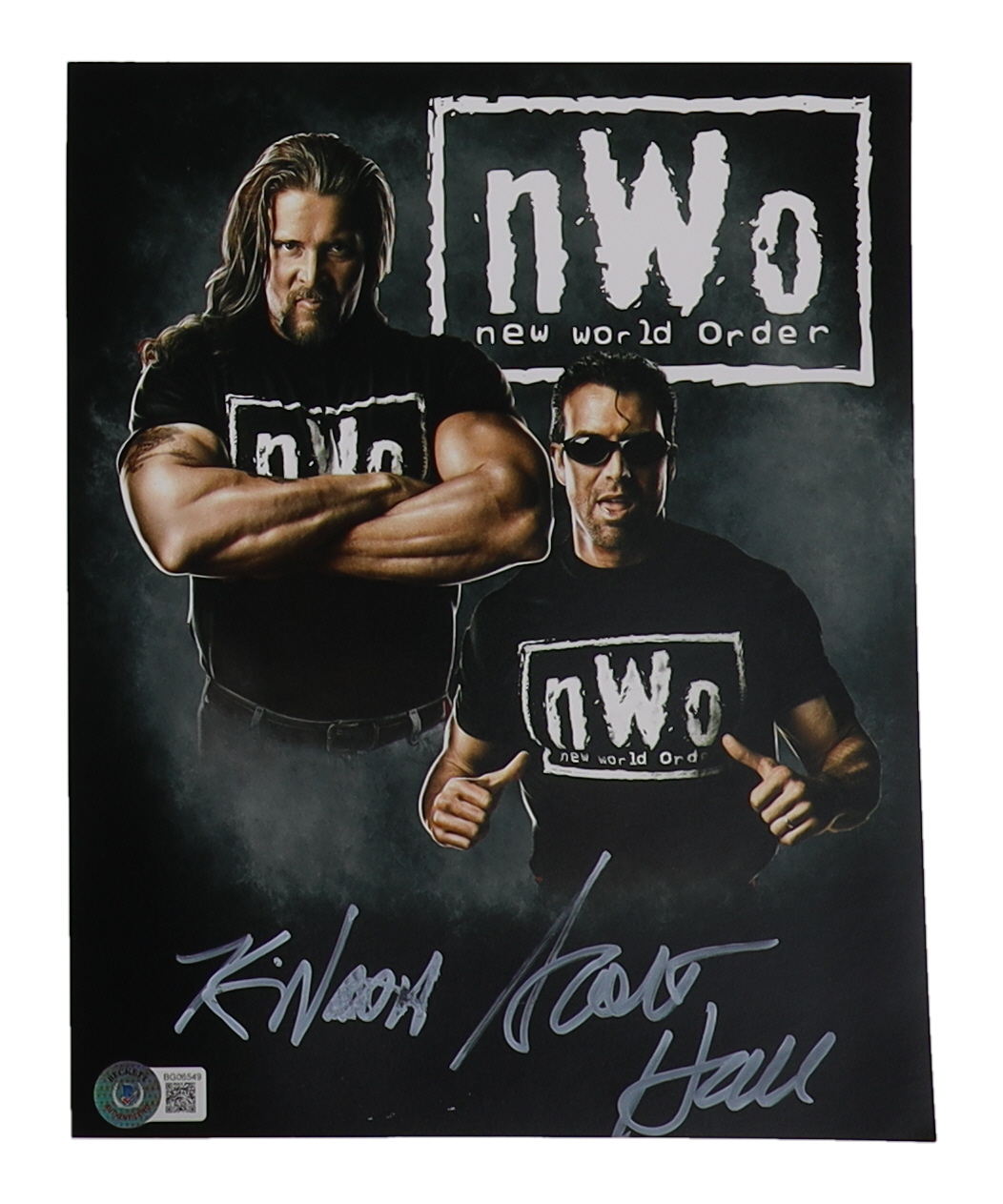 Kevin Nash & Scott Hall Signed WWE 8x10 Photo (Beckett) | Pristine Auction
