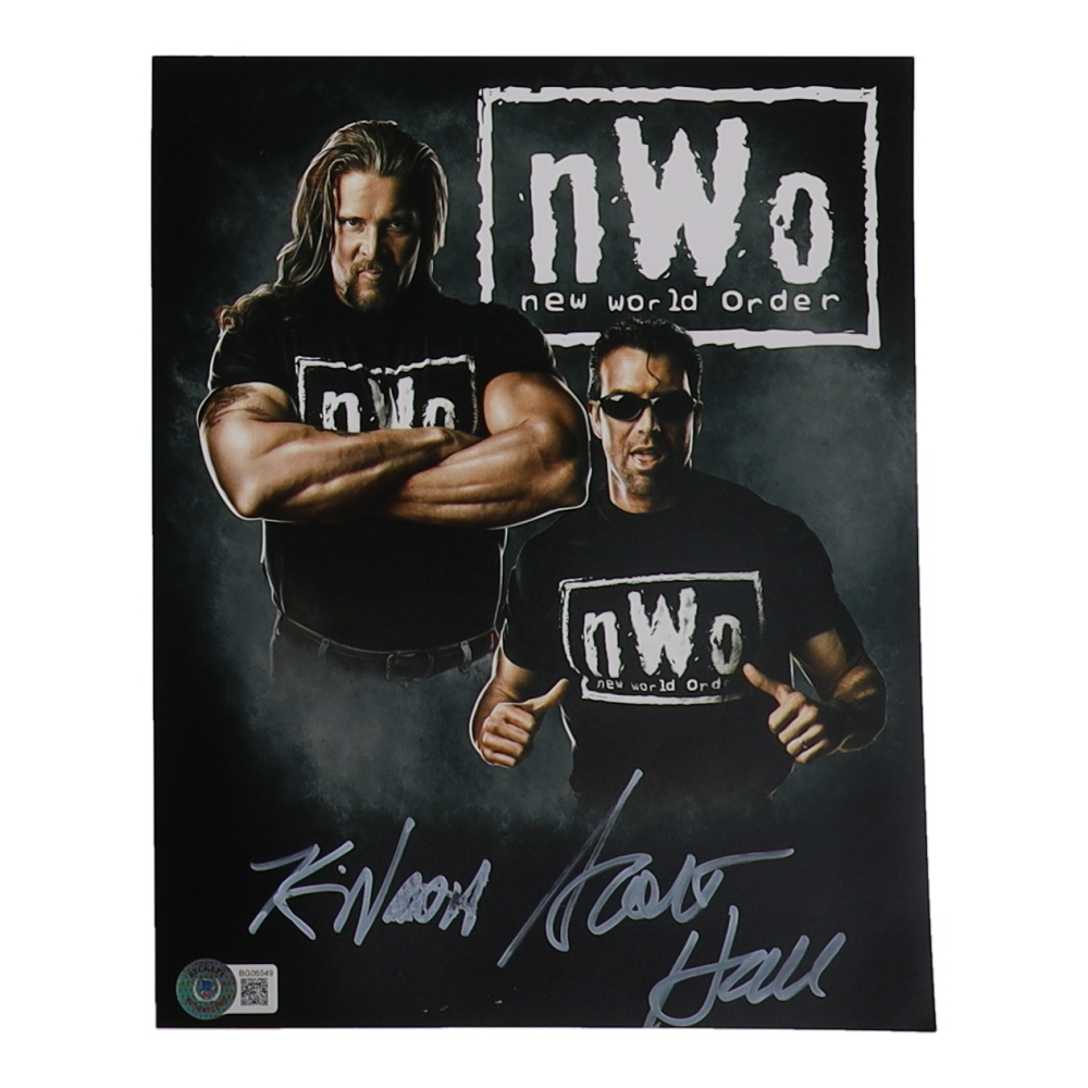Kevin Nash & Scott Hall Signed WWE 8x10 Photo (Beckett) | Pristine Auction