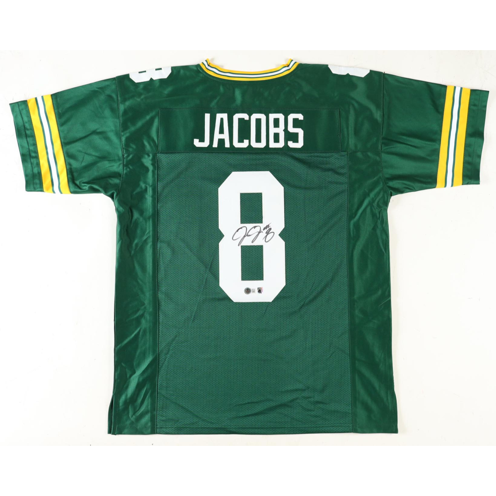Josh Jacobs Signed Jersey (Beckett & Jacobs) | Pristine Auction
