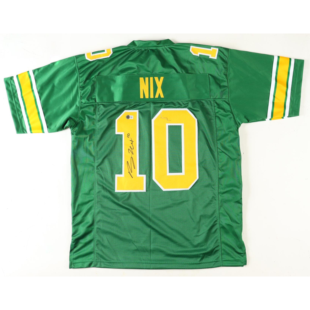 Bo Nix Signed Jersey (Beckett) | Pristine Auction