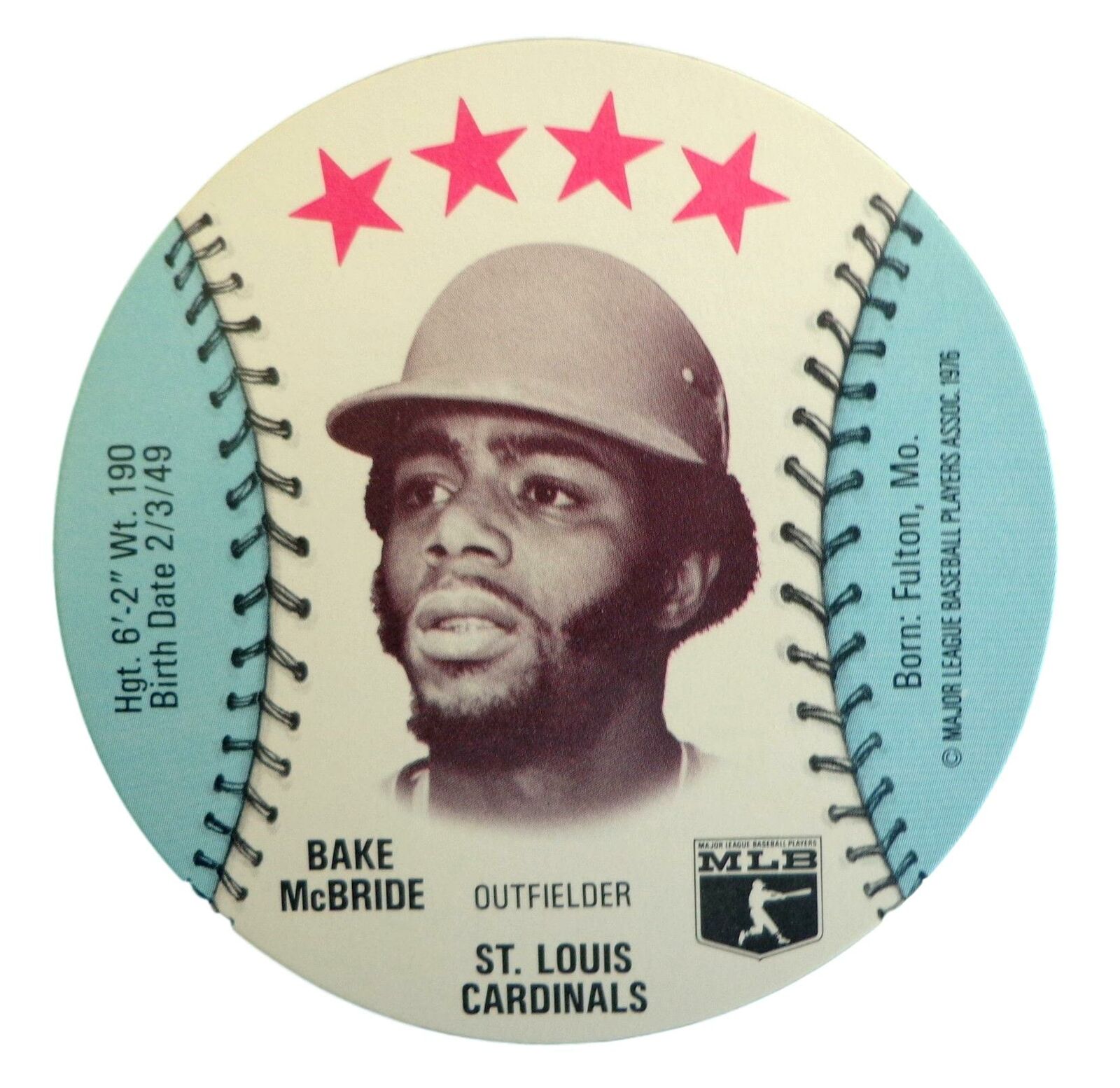 Bake McBride Set of (22) 1976 Isaly Sweet William Card Discs | Pristine Auction