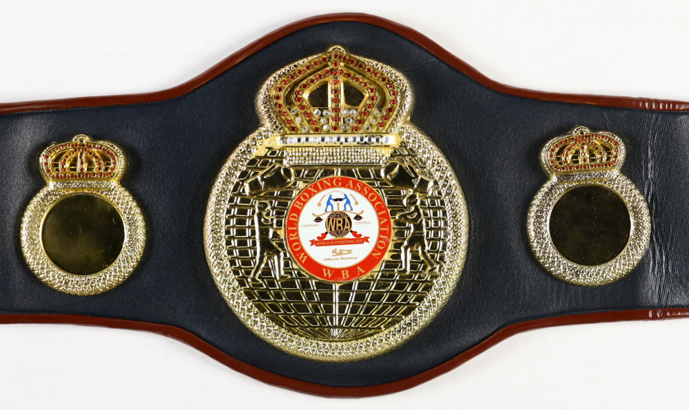 Roy Jones Jr. Signed WBA Full-Size Championship Belt (Beckett ...