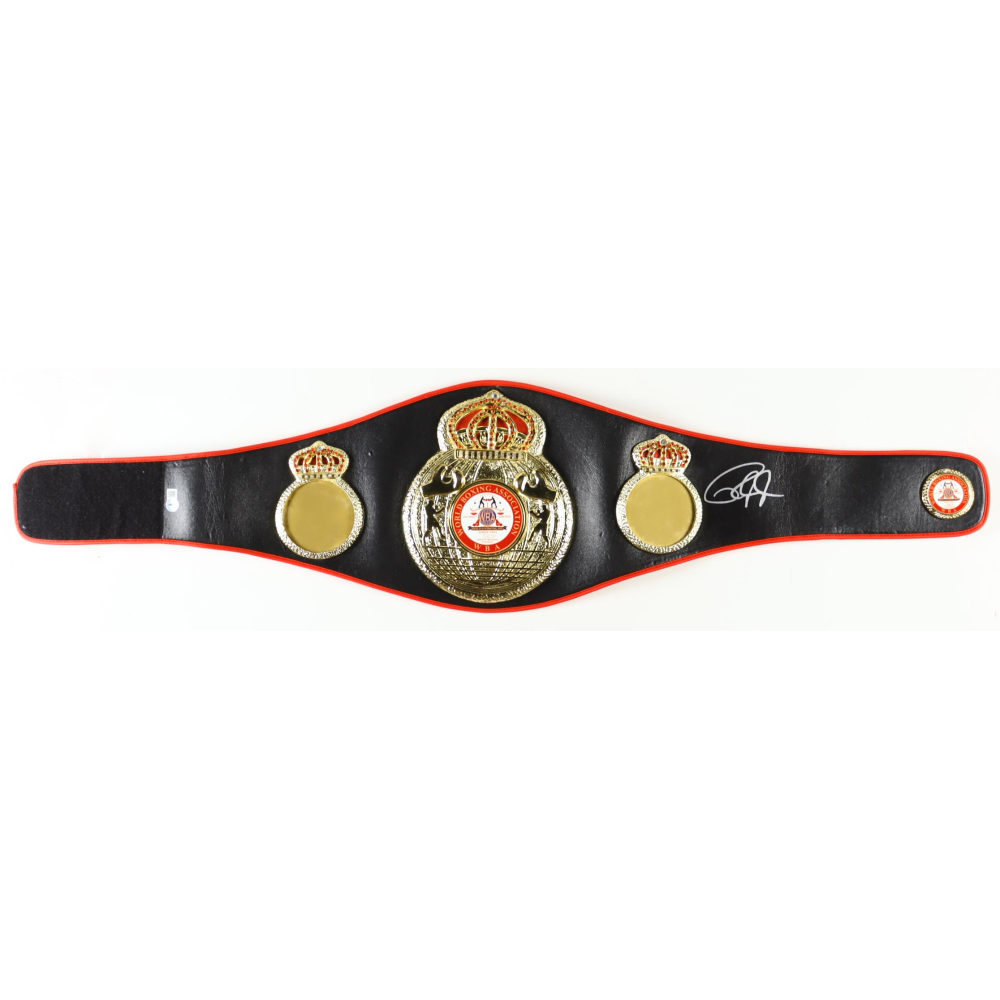 Roy Jones Jr. Signed WBA Full-Size Championship Belt (Beckett ...