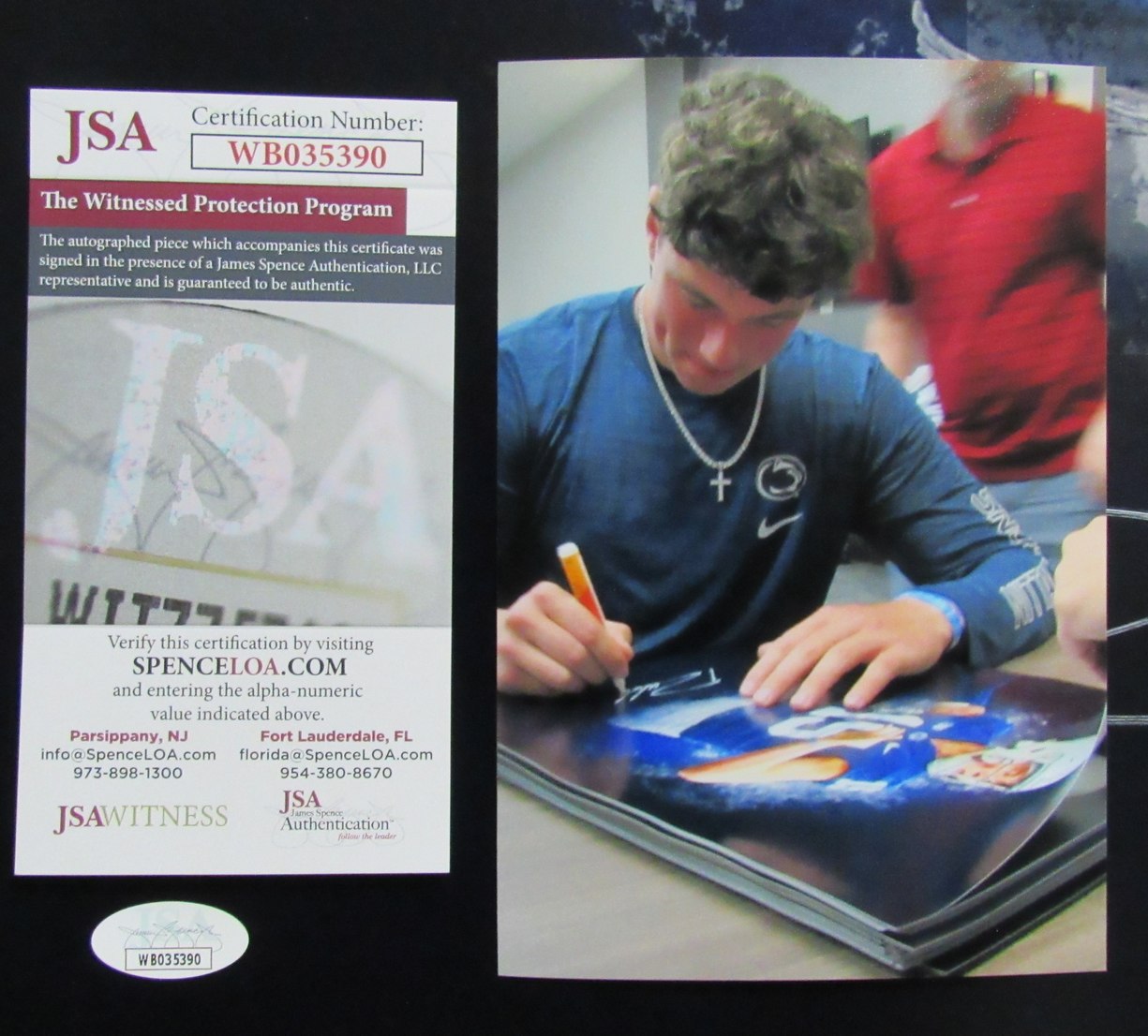 Drew Allar Signed Penn State Nittany Lions 16x20 Photo (JSA) | Pristine ...