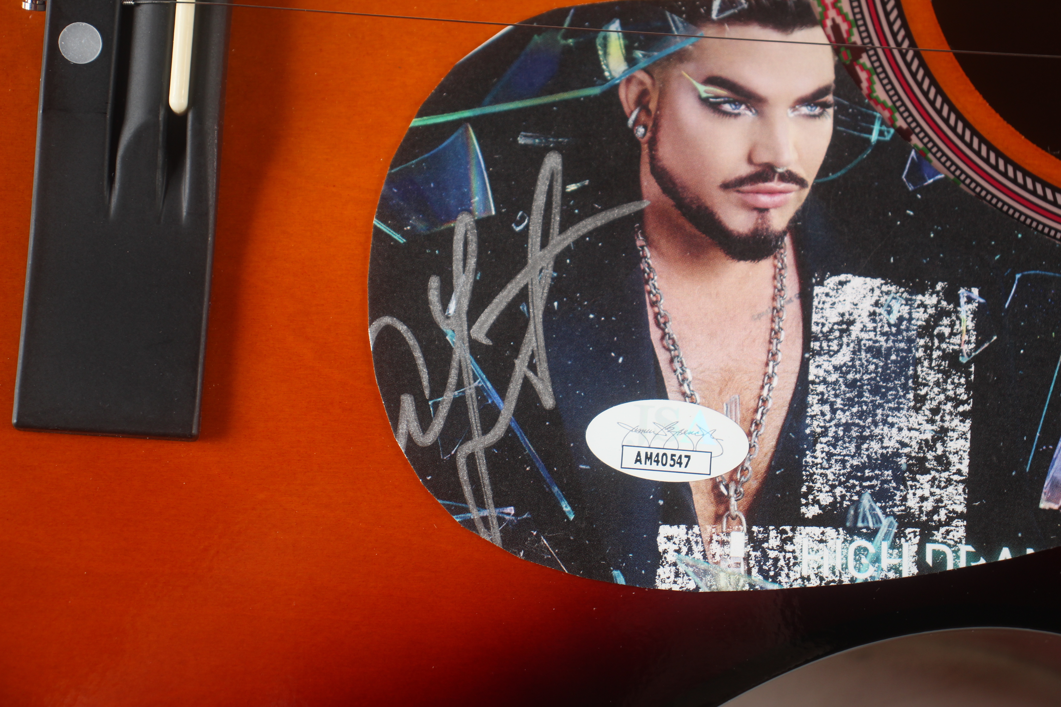 Adam Lambert Signed 38" Acoustic Guitar (JSA) | Pristine Auction