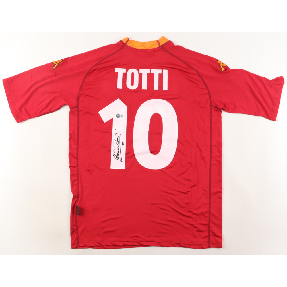 Francesco Totti Signed Jersey (Beckett) | Pristine Auction