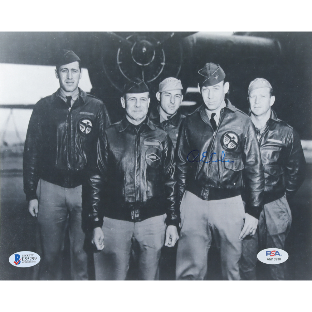Richard E. Cole Signed WWII 8x10 Photo (Beckett & PSA) | Pristine Auction
