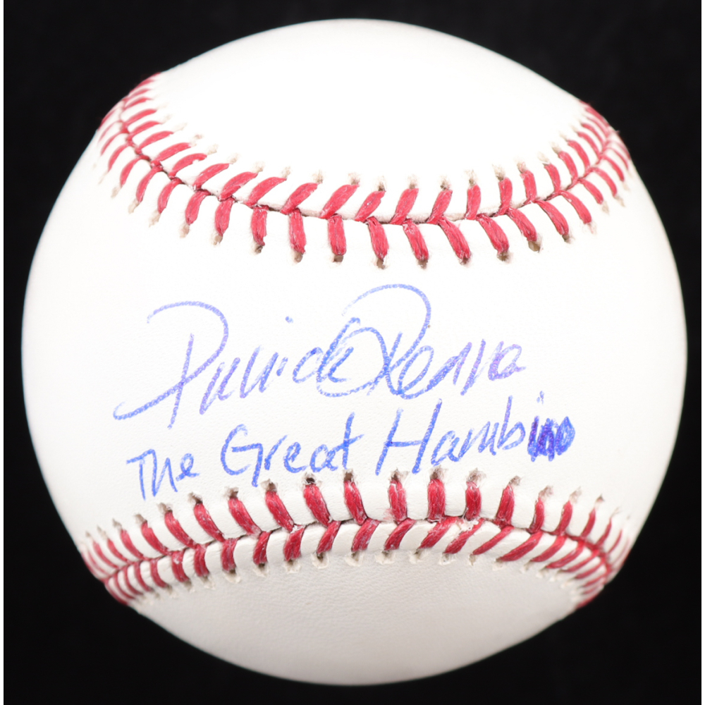Patrick Renna Signed OML Baseball Inscribed "The Great Hambino ...