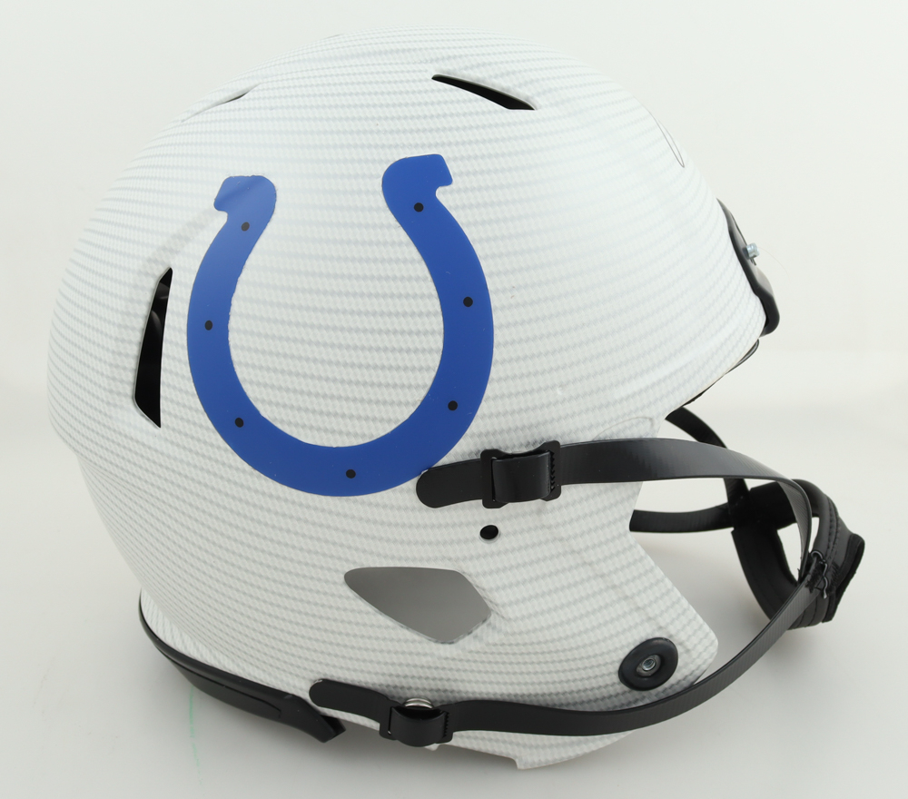 Jonathan Taylor Signed Colts Full-Size Authentic On-Field Custom ...