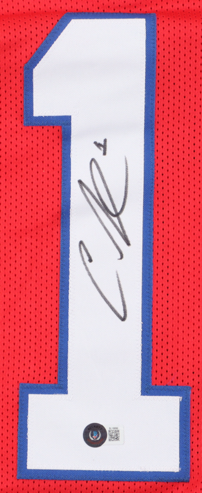 Curtis Samuel Signed Jersey (Beckett) | Pristine Auction