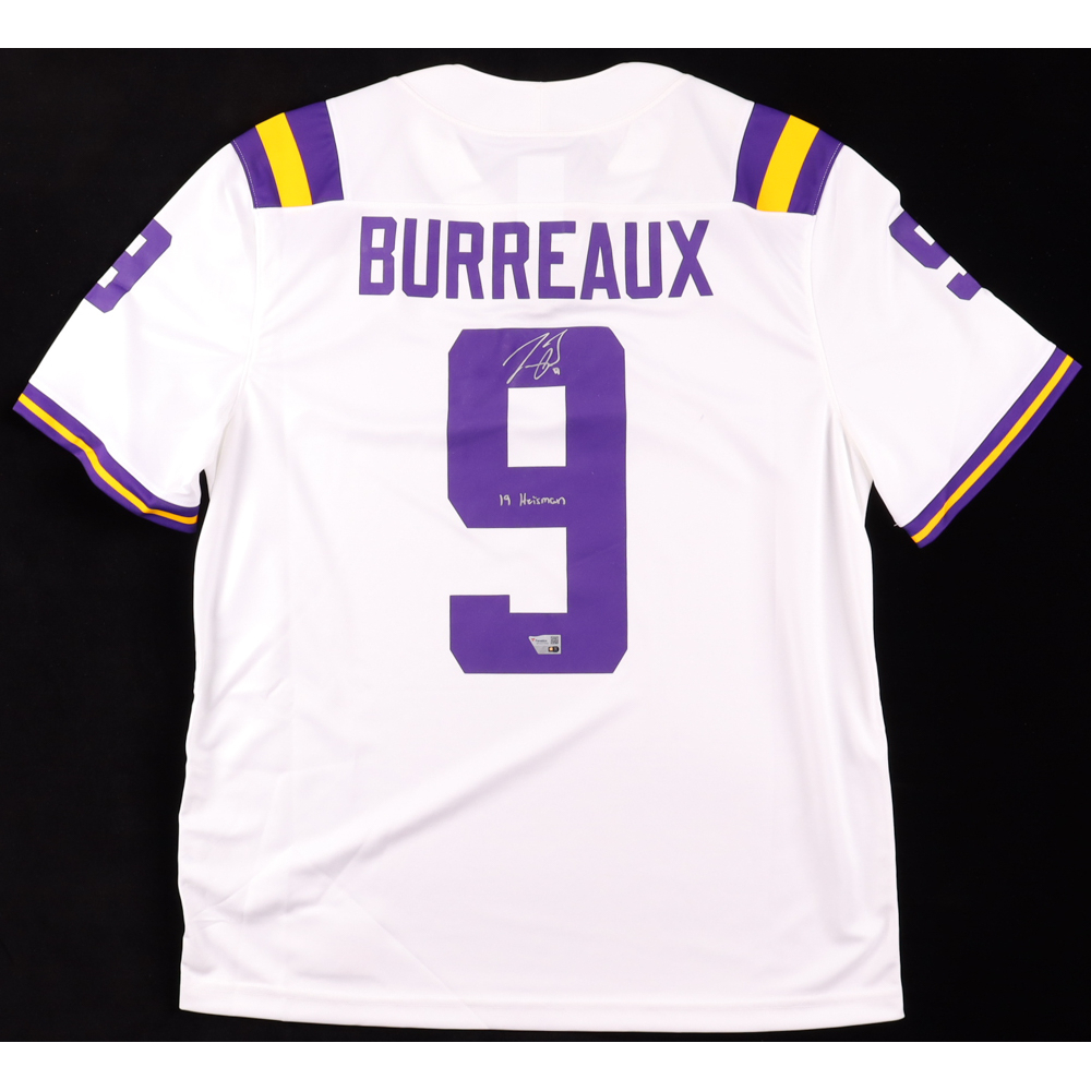 Joe Burrow Signed LSU Tigers Jersey Inscribed "19 Heisman" (Fanatics ...