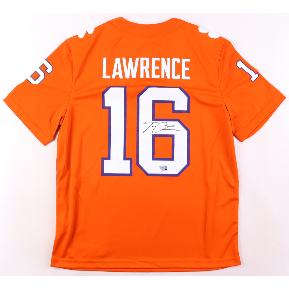 Trevor Lawrence Signed Clemson Tigers Jersey (Fanatics) | Pristine Auction
