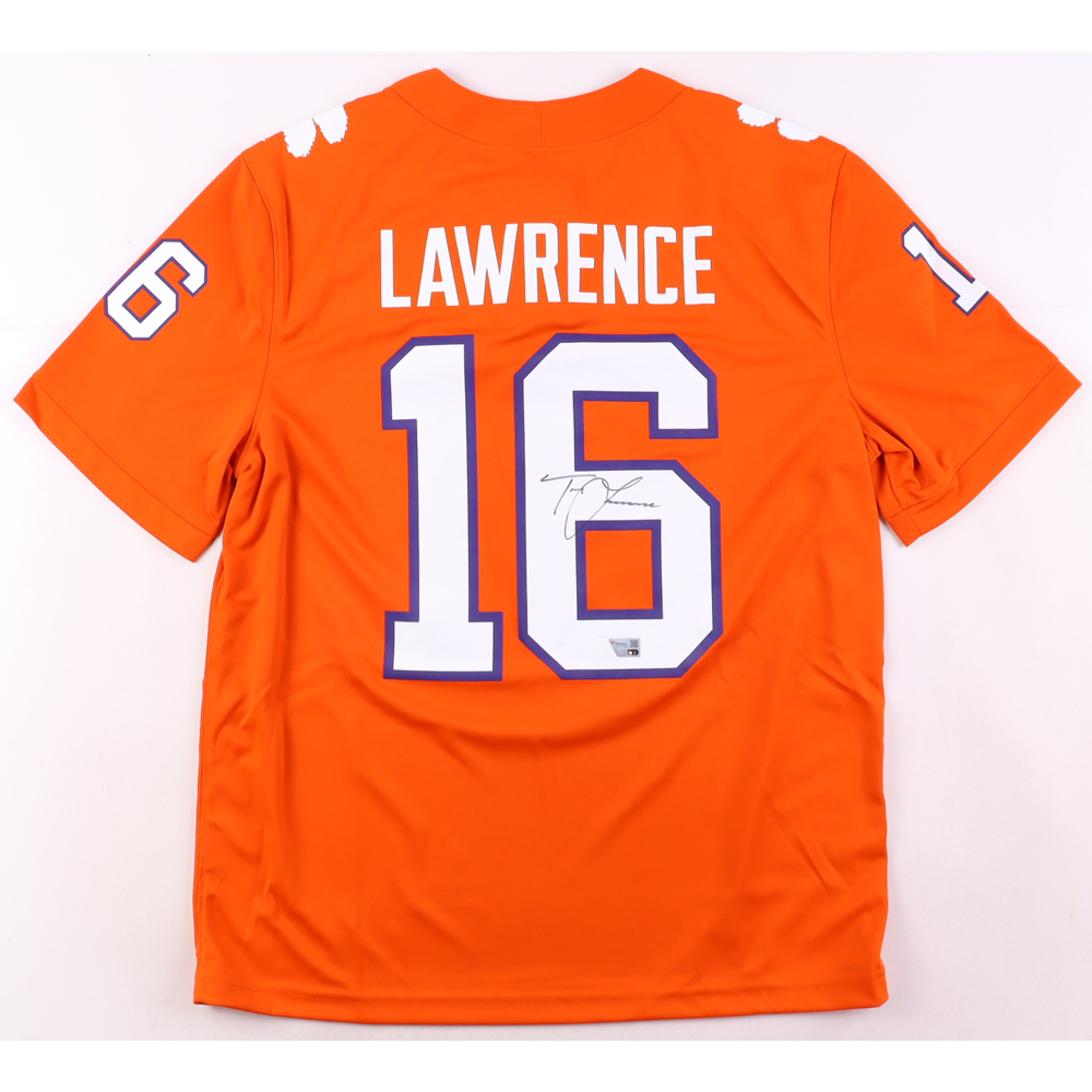 Trevor Lawrence Signed Clemson Tigers Jersey (Fanatics) | Pristine Auction