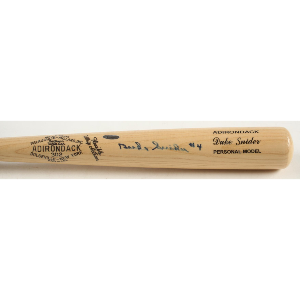 Duke Snider Signed Adirondack Player Model Baseball Bat (TriStar ...