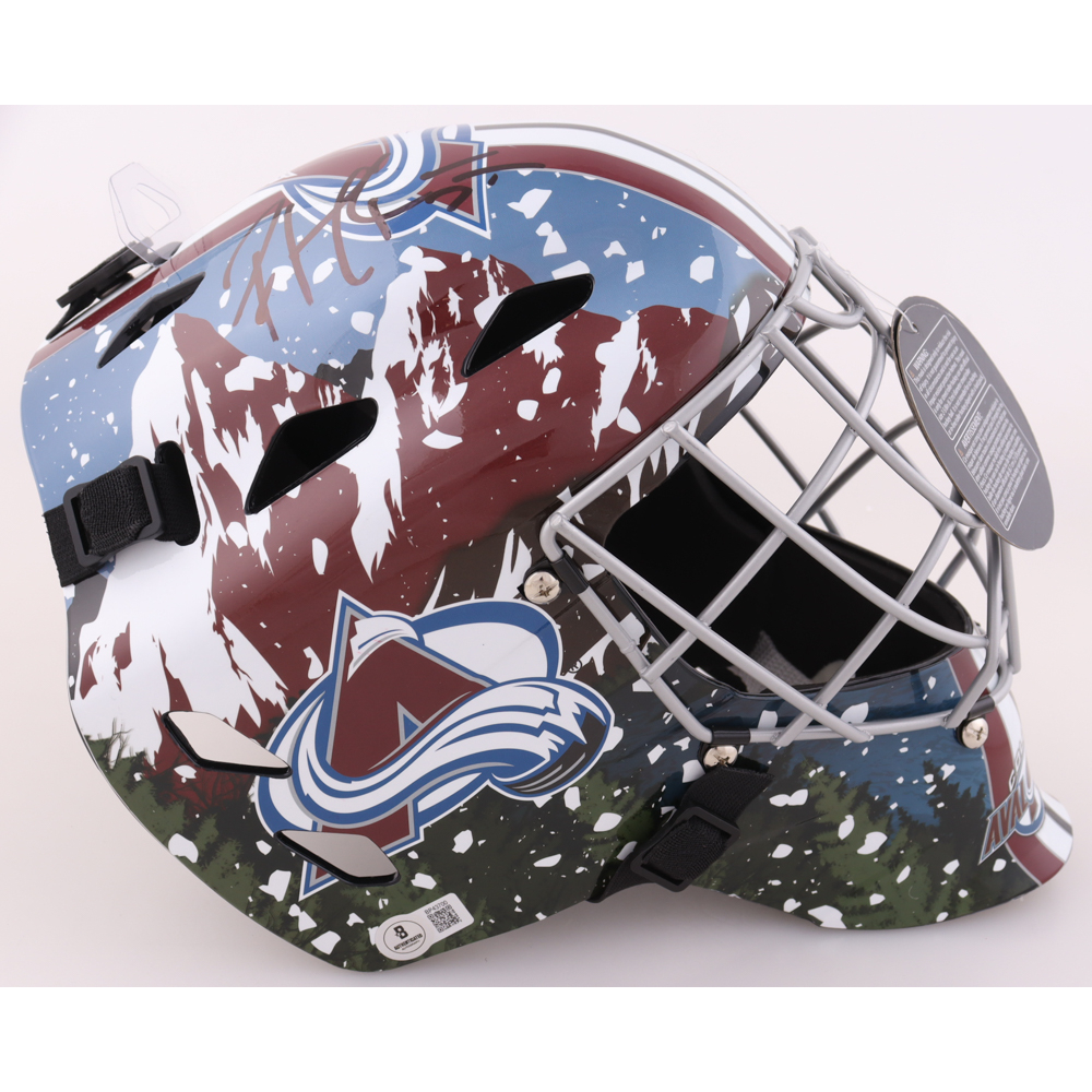 Patrick Roy Signed Avalanche Full-Size Goalie Mask (Beckett) | Pristine ...