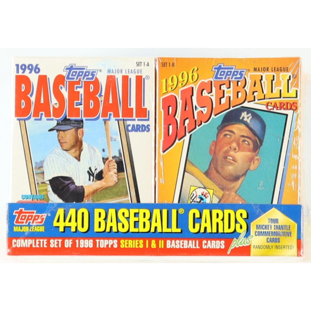 1996 Topps Cereal Box Baseball Factory Set With (440) Cards | Pristine ...