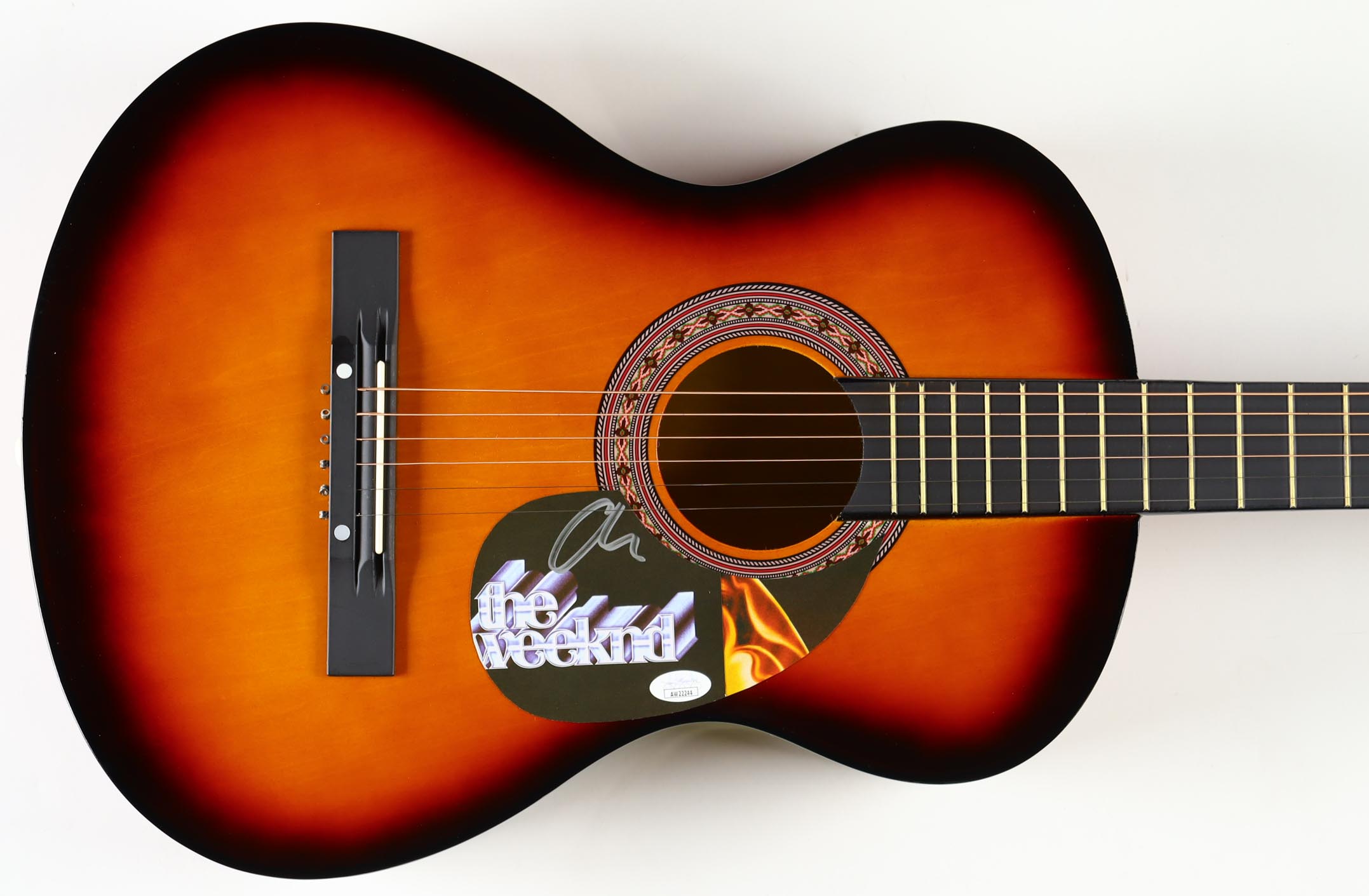 The Weeknd Signed 38" Acoustic Guitar (JSA) | Pristine Auction