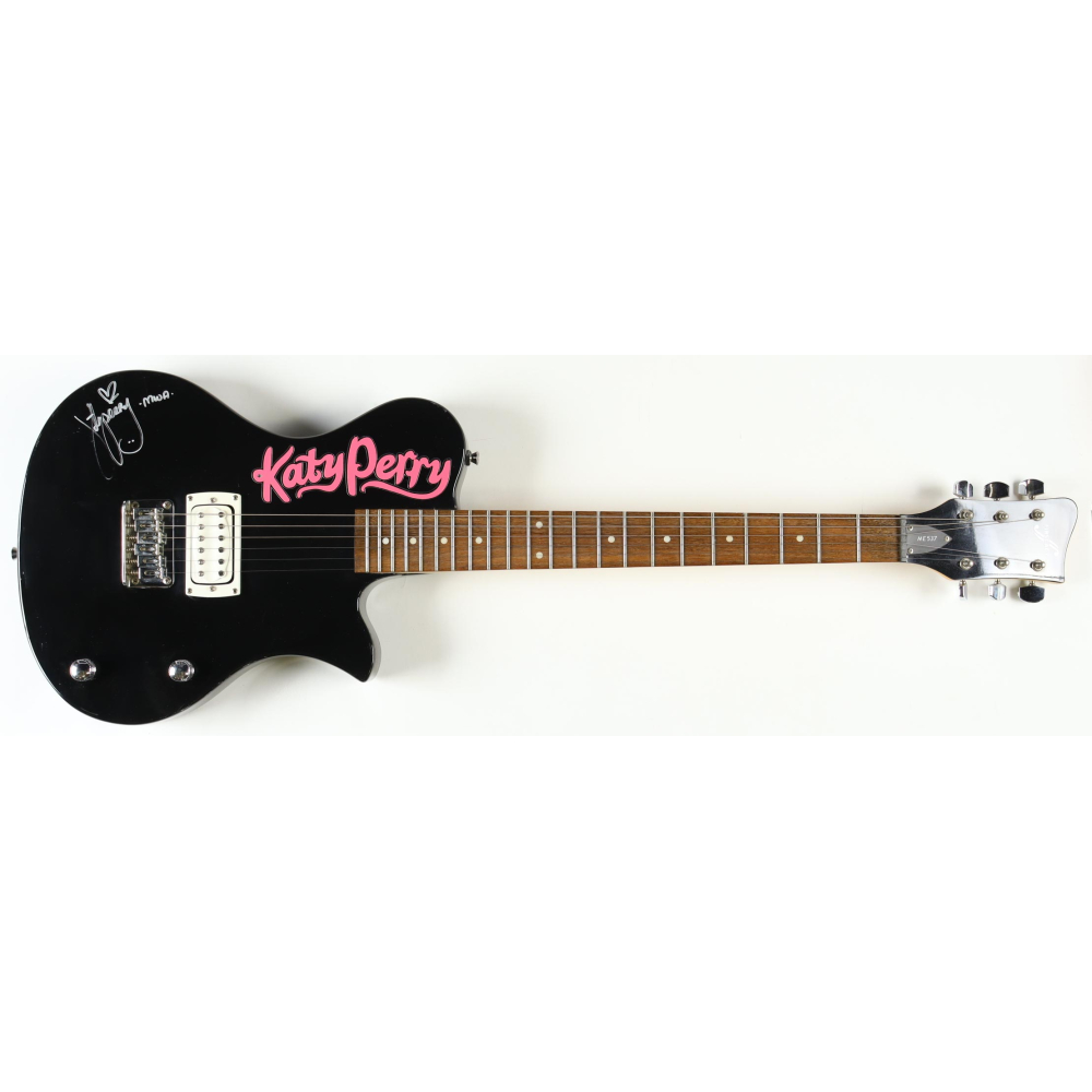 Katy Perry Signed "Katy Perry" Electric Guitar Inscribed "MWA ...