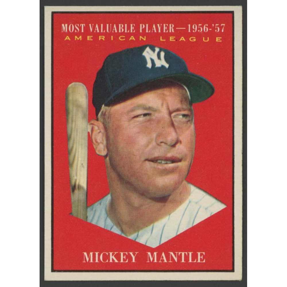 Mickey Mantle 1961 Topps #475 MVP | Pristine Auction