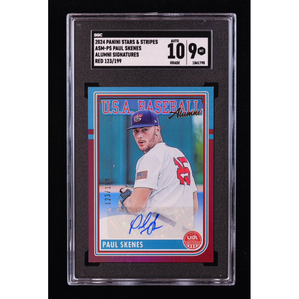 Paul Skenes 2024 USA Baseball Stars and Stripes USA Baseball Alumni ...