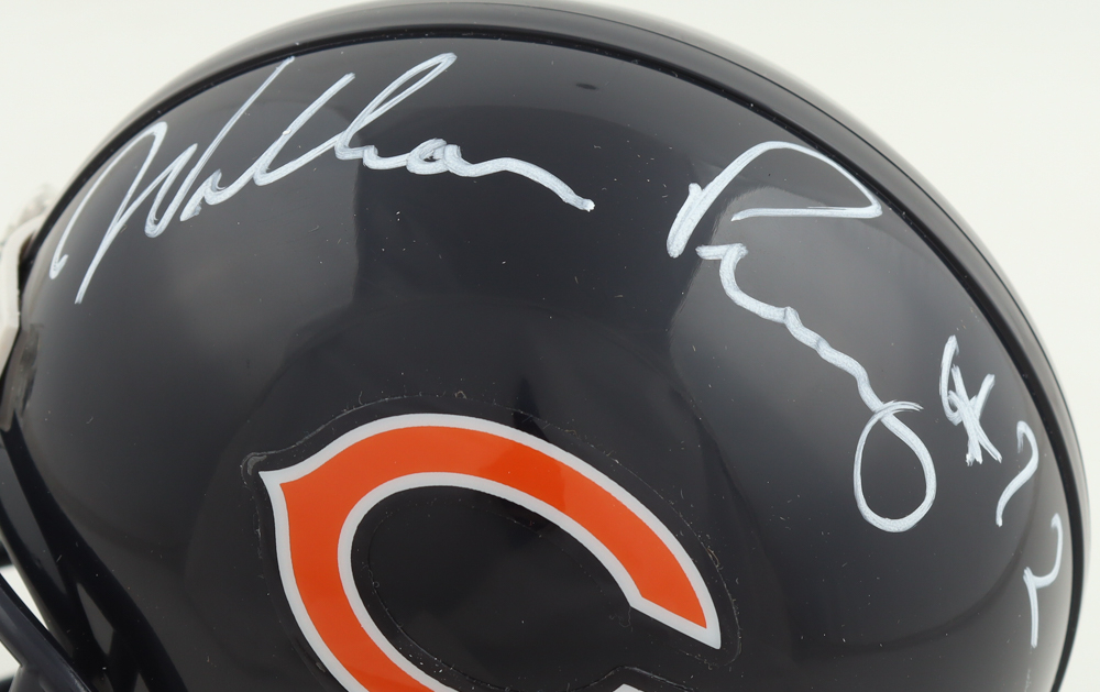 William Perry Signed Bears Speed Mini Helmet (JSA) | Pristine Auction