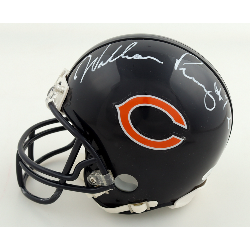 William Perry Signed Bears Speed Mini Helmet (JSA) | Pristine Auction