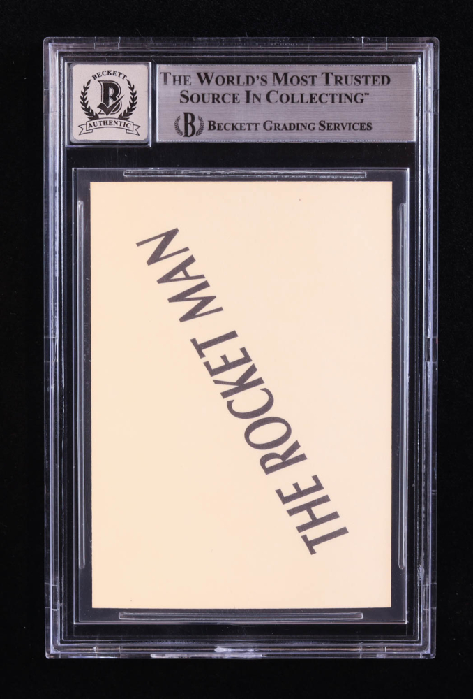 Rocket Ismail Signed Custom Trading Card (BGS | Auto 10) | Pristine Auction