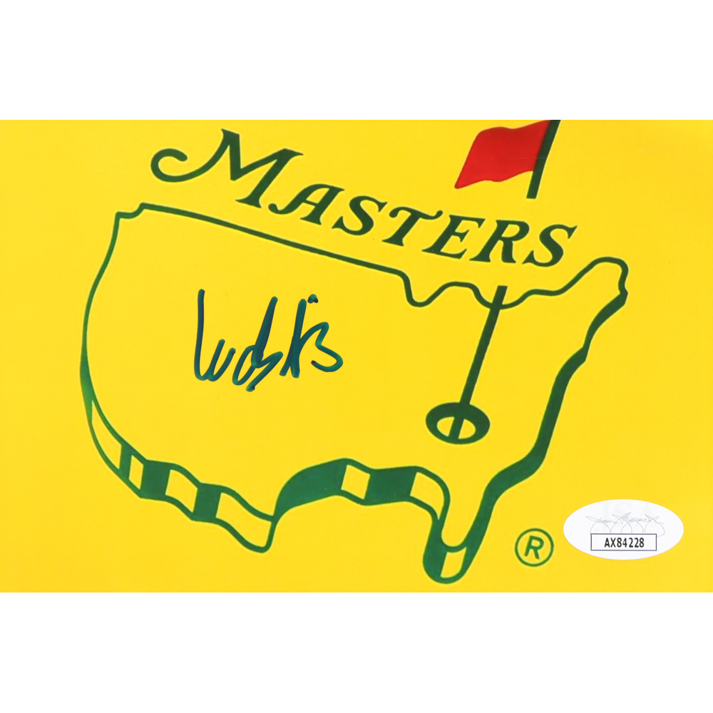 Ludvig Aberg Signed Masters 4x6 Photo (JSA) | Pristine Auction
